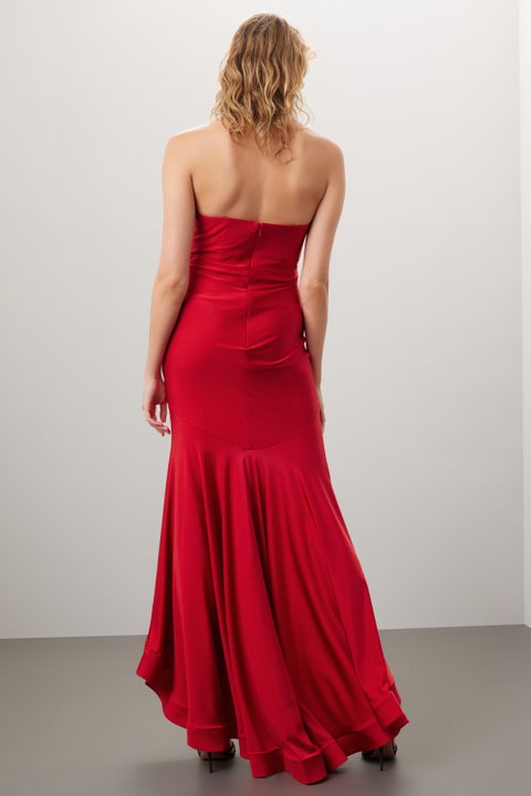 Knot Front Gown by FAVIANA | Rent the Runway