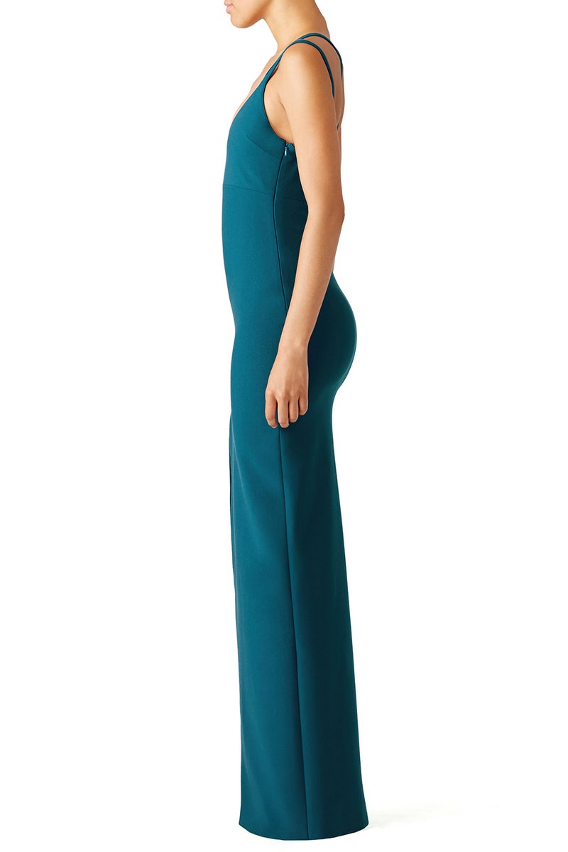 Green Echo Gown by Cinq à Sept | Rent the Runway