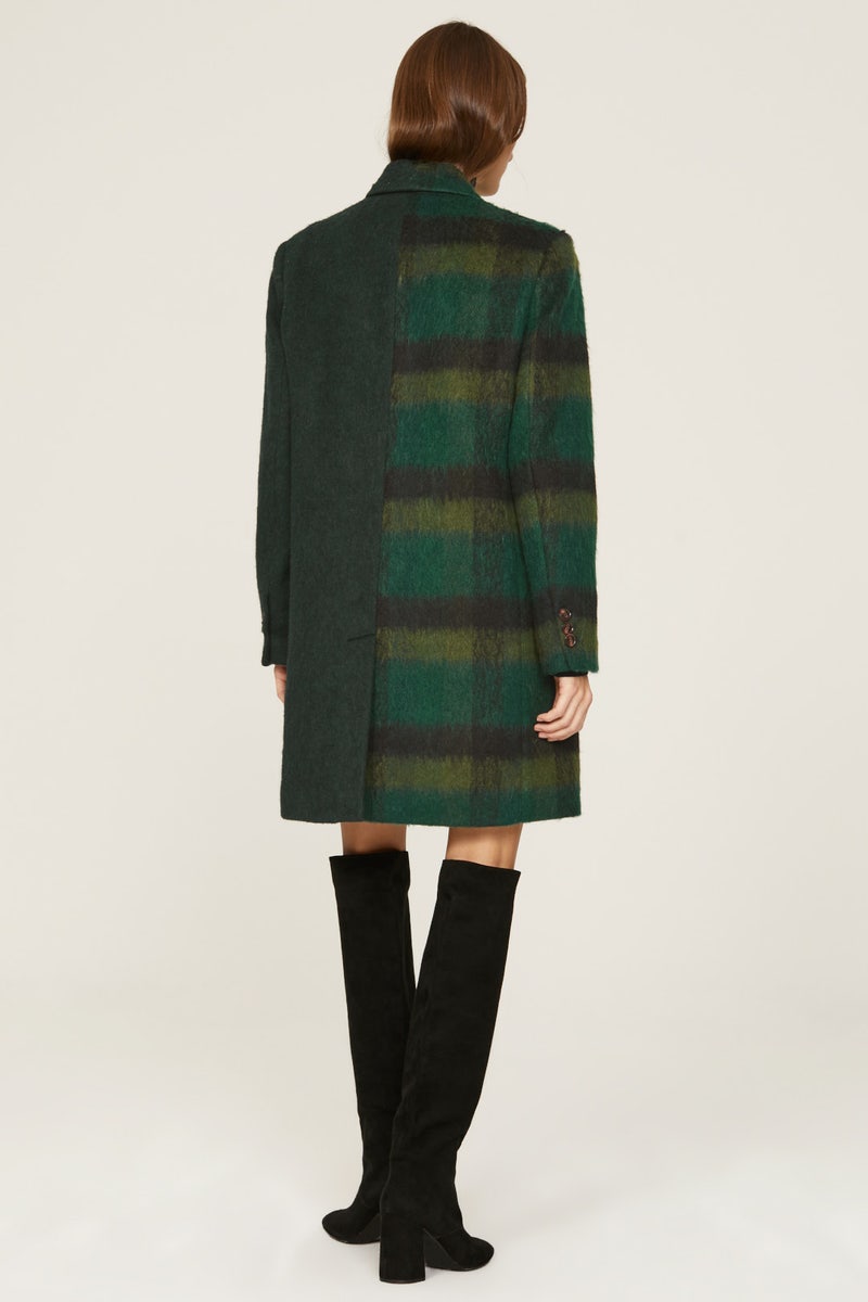 Mixed Media Coat by NVLT | Rent the Runway