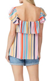 Striped Tracy Top by Louna for $24 | Rent the Runway