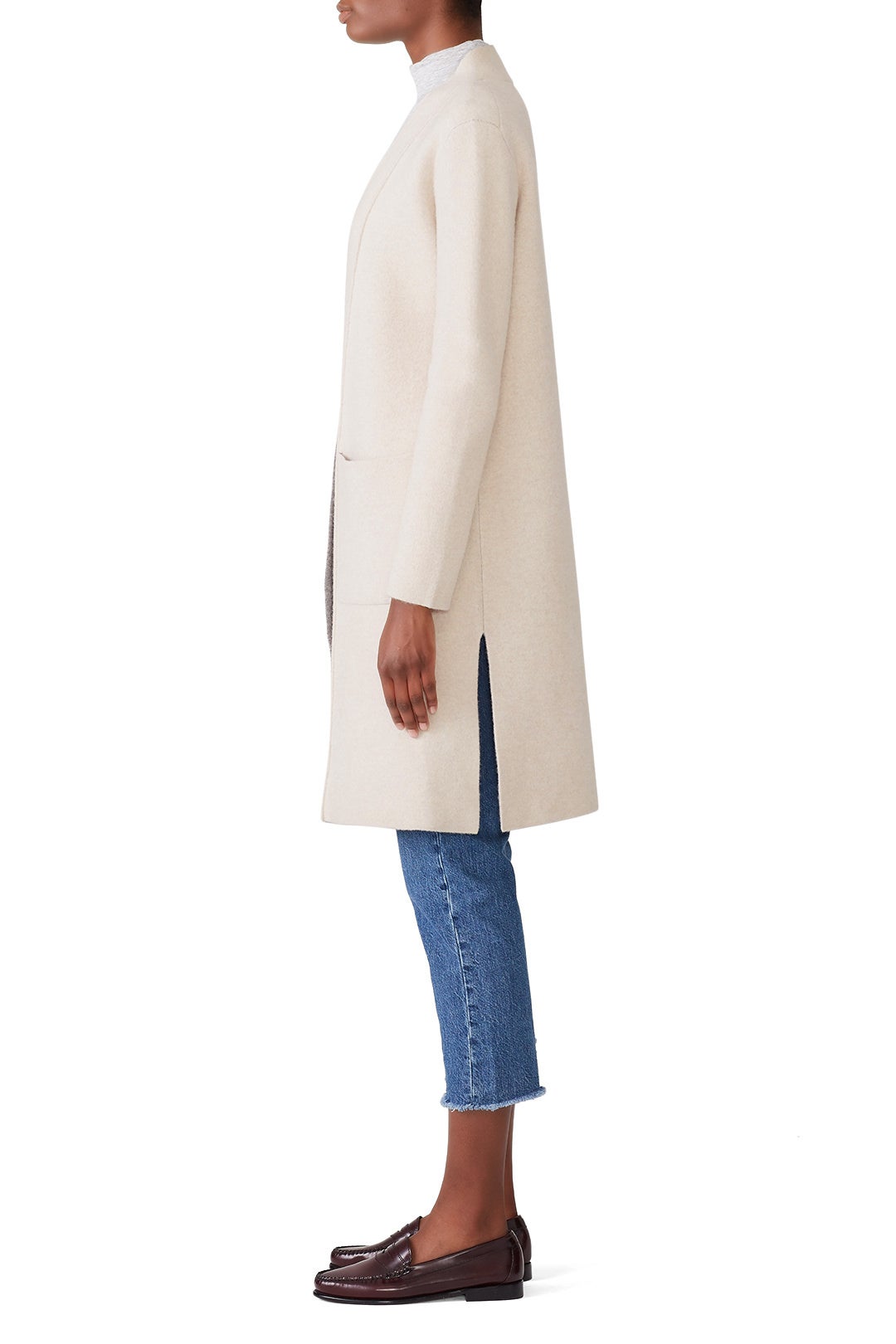 Cream Combo Duster by BROWN ALLAN | Rent the Runway