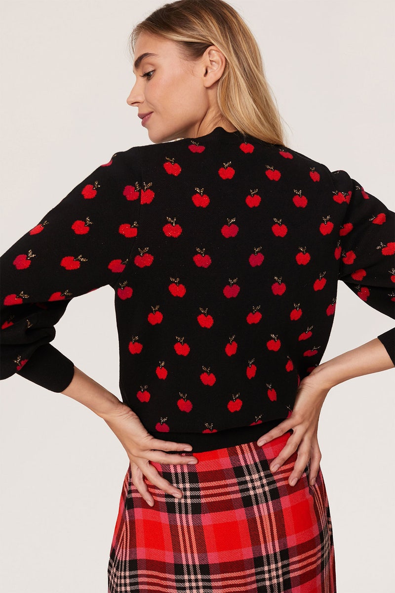 Apple Toss Sweater by kate spade new york | Rent the Runway