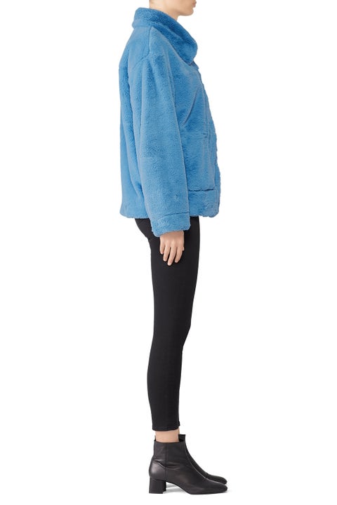 Faux Fur Salma Coat by Trina Turk | Rent the Runway