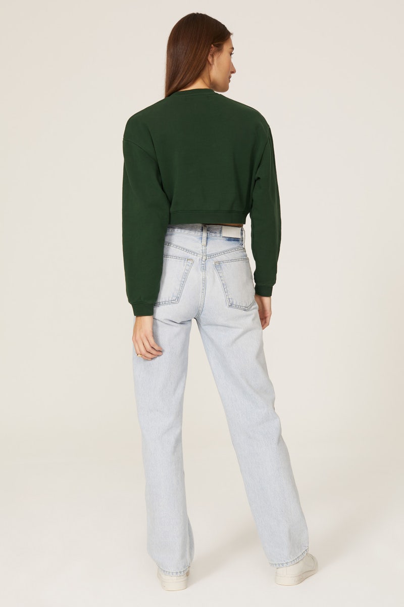 Williams Cropped Sweatshirt by Recreational Habits | Rent the Runway