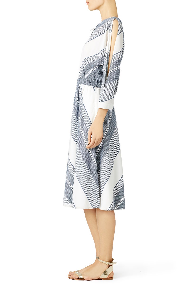 Blue Dusky Desert Dress by Derek Lam 10 Crosby | Rent the Runway