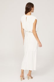 Overflow Drape Midi Dress by THIRD FORM | Rent the Runway