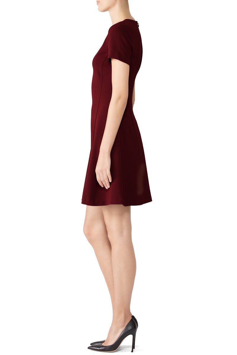 Modern Seamed Dress by Theory | Rent the Runway