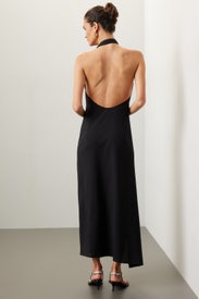 Halter Dress With Open Back by Róhe | Rent the Runway