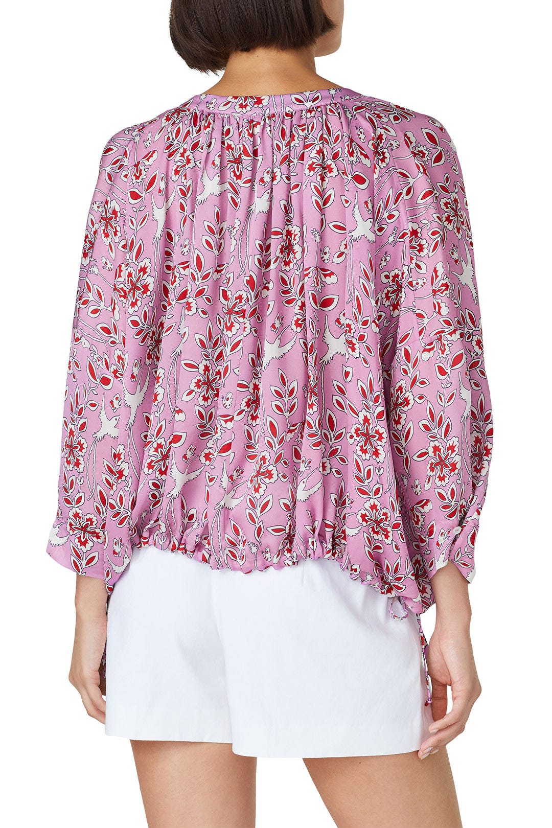 Printed Helene Top by RHODE | Rent the Runway