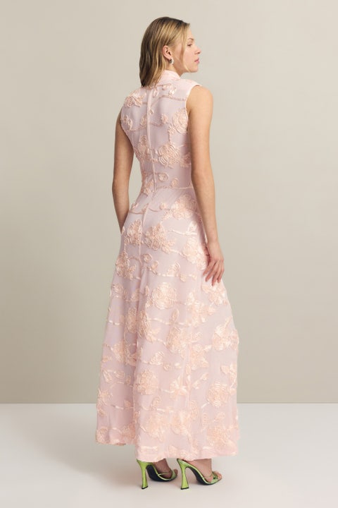 Flower Mesh Maxi Dress by ROTATE Birger Christensen | Rent the Runway