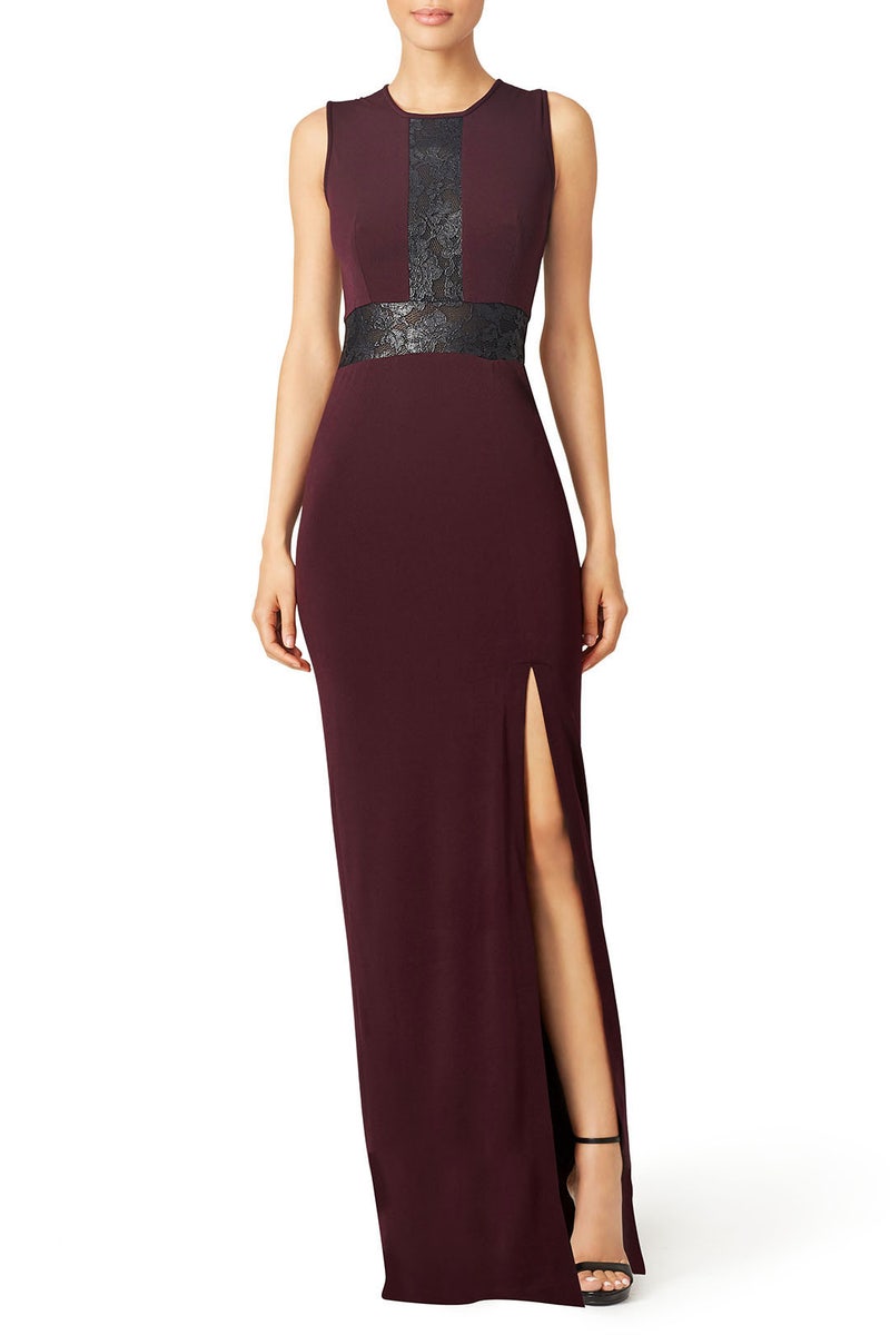 Midnight Red Gown by Yigal Azrouël | Rent the Runway