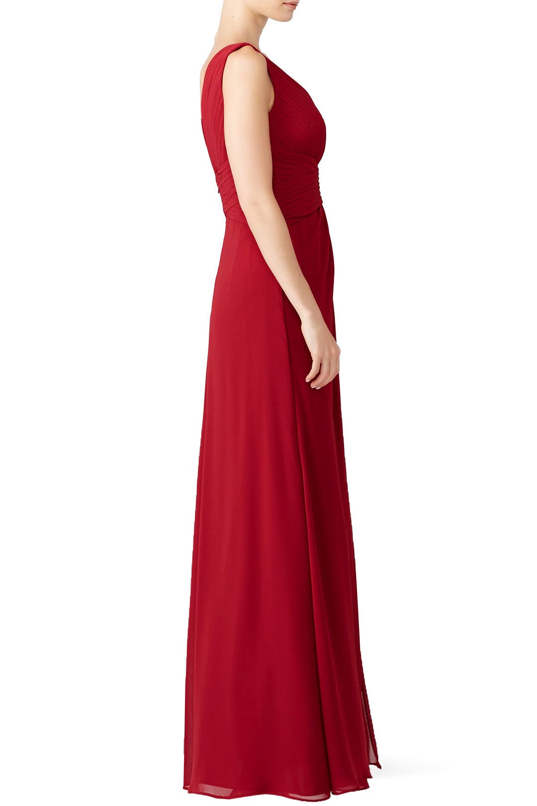 Red Maria Gown by WATTERS | Rent the Runway