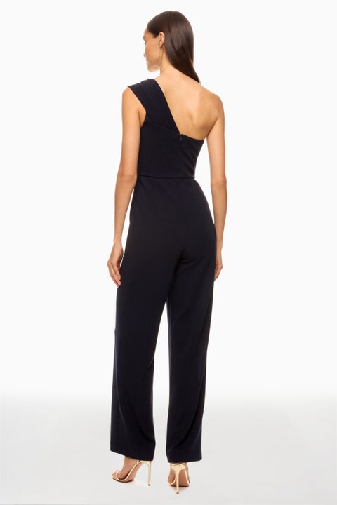 Stretch Crepe Jumpsuit by Aidan Mattox | Rent the Runway