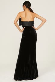 Strapless Bow Gown by Badgley Mischka for $105 - $120 | Rent the Runway