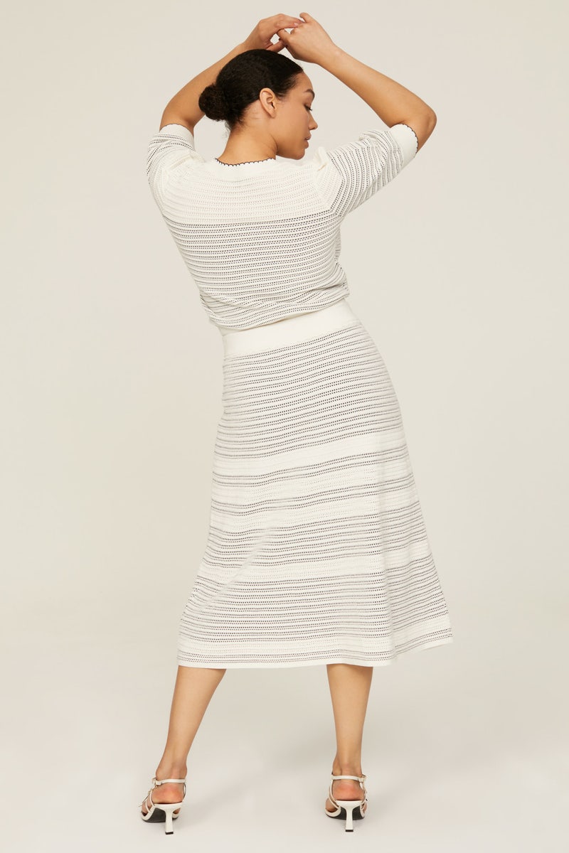Striped Knit Skirt by kate spade new york | Rent the Runway