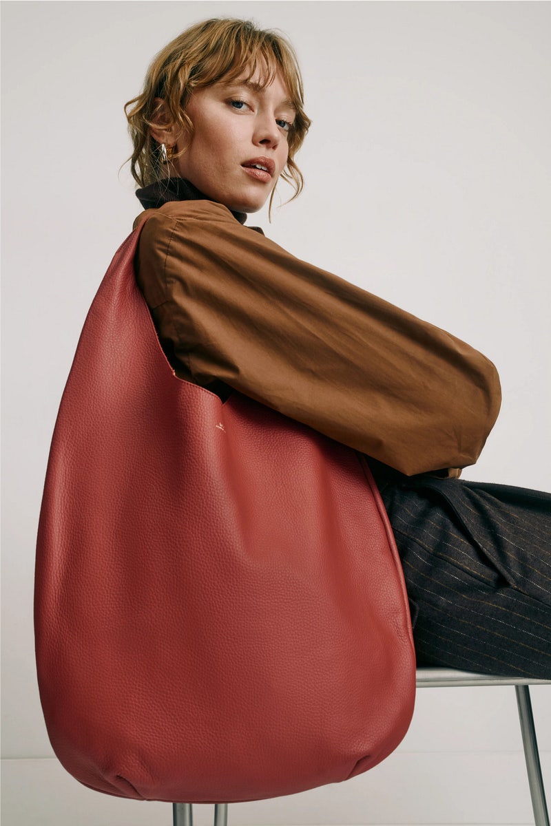 Le Neige Leather Hobo Bag by A.P.C. Accessories | Rent the Runway