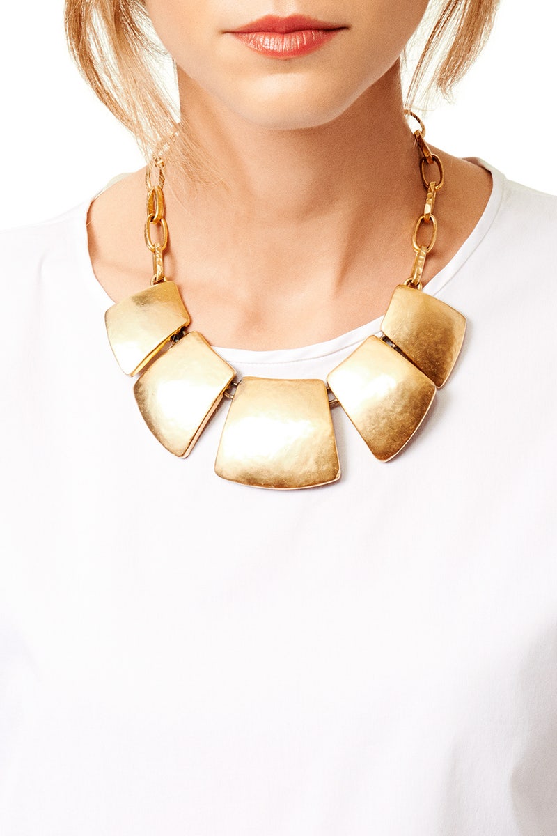Mod Squared Necklace by Kenneth Jay Lane | Rent the Runway