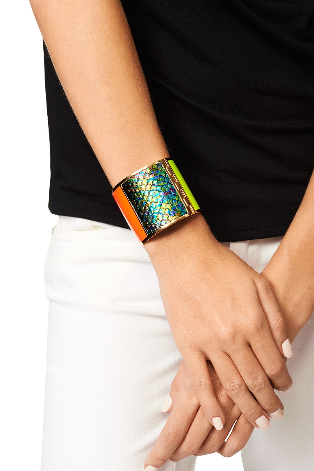 Neon Masquerade Cuff by Sarah Magid | Rent the Runway