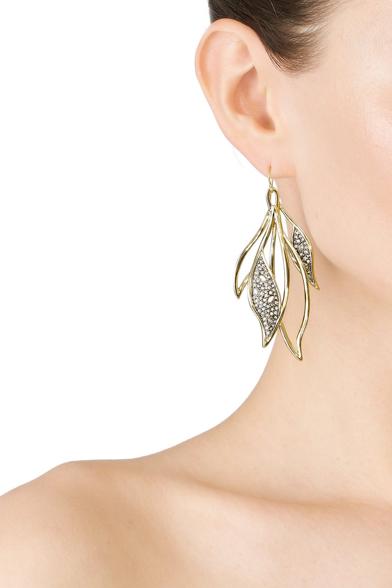 Feather Wire Earrings by Alexis Bittar | Rent the Runway