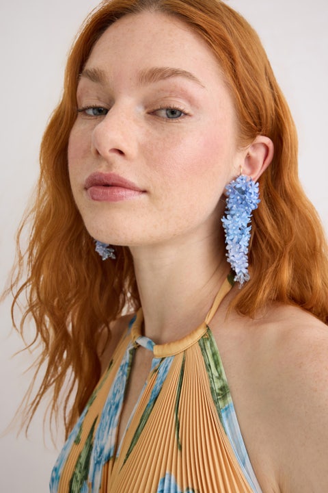 Crawling Flower Cascade Earrings by Oscar de la Renta | Rent the Runway