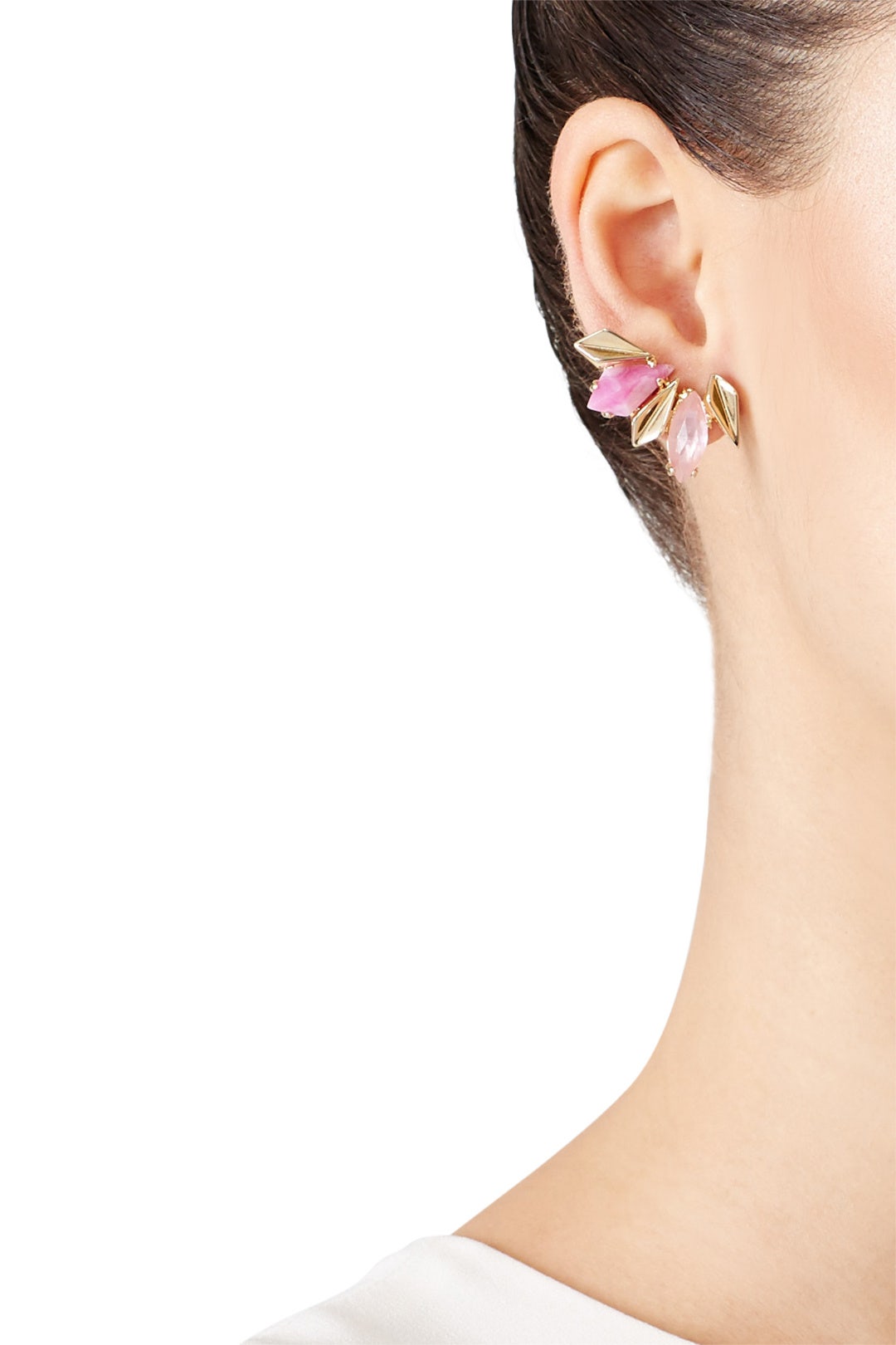 Modern Petal Earrings by Sarah Magid | Rent the Runway