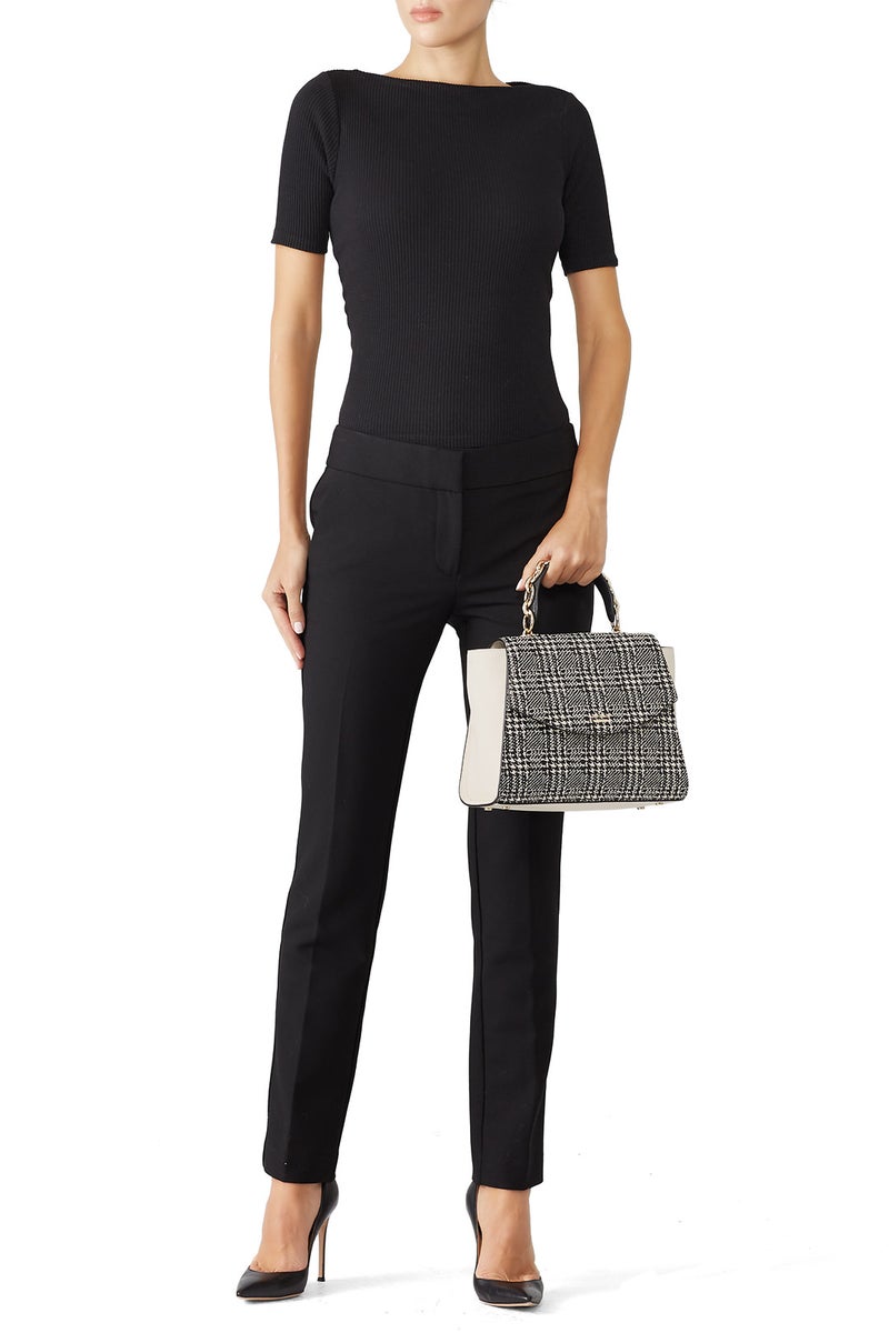 Houndstooth Kim Satchel by kate spade new york accessories | Rent the ...
