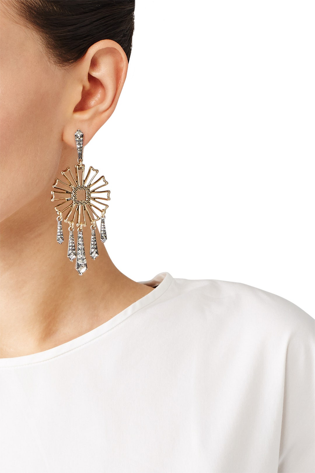 Daisy Statement Earrings by Lulu Frost | Rent the Runway