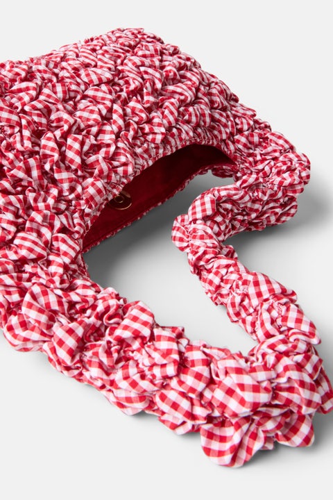 Smocked Mini Hobo Bag by Loeffler Randall | Rent the Runway