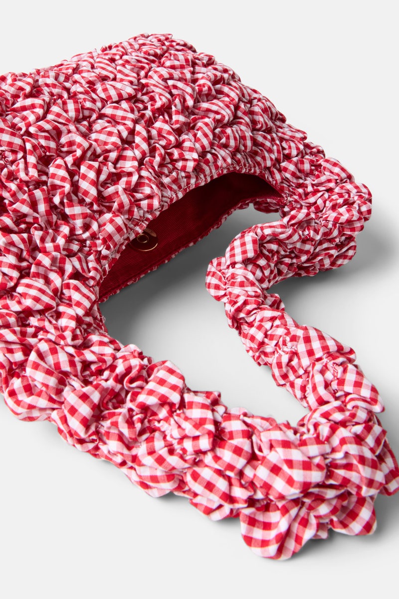 Smocked Mini Hobo Bag by Loeffler Randall | Rent the Runway