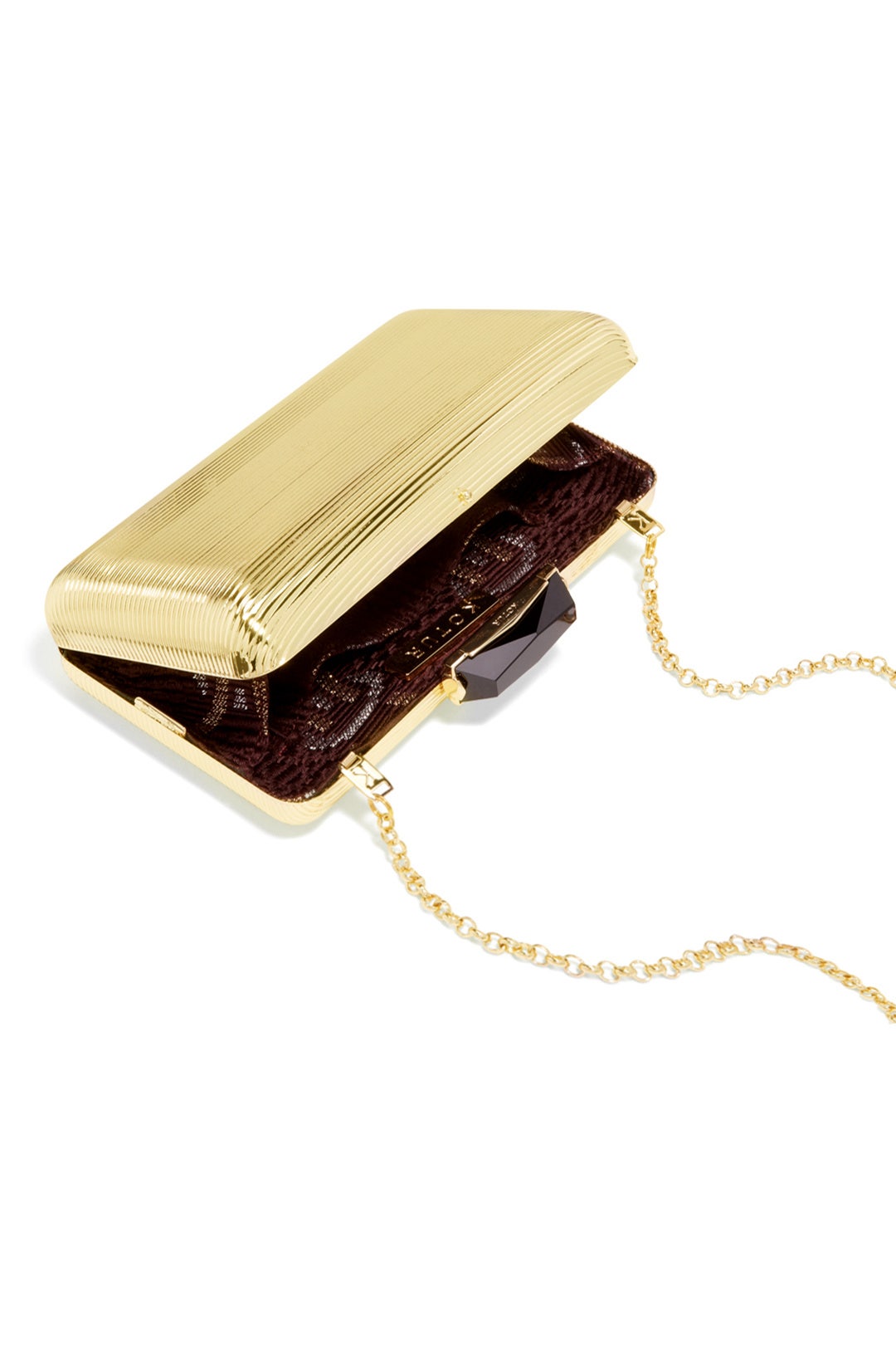 Espey Gold Minaudiere By Kotur Rent The Runway
